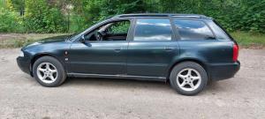 Green Audi A4 1997 in Vilnius, with an engine capacity of 1.90 L and mileage of 413 thousand km for 800 €, photo 4 on AUTOMOTO.COM.LV