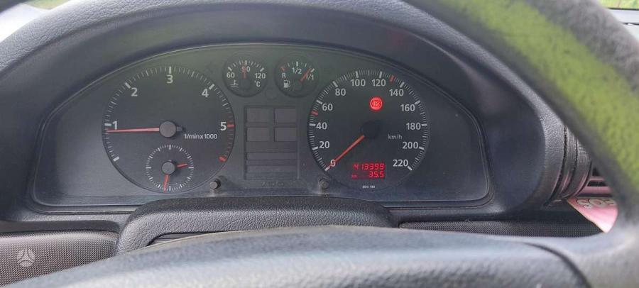 Green Audi A4 1997 in Vilnius, with an engine capacity of 1.90 L and mileage of 413 thousand km for 800 €, photo 9 on AUTOMOTO.COM.LV