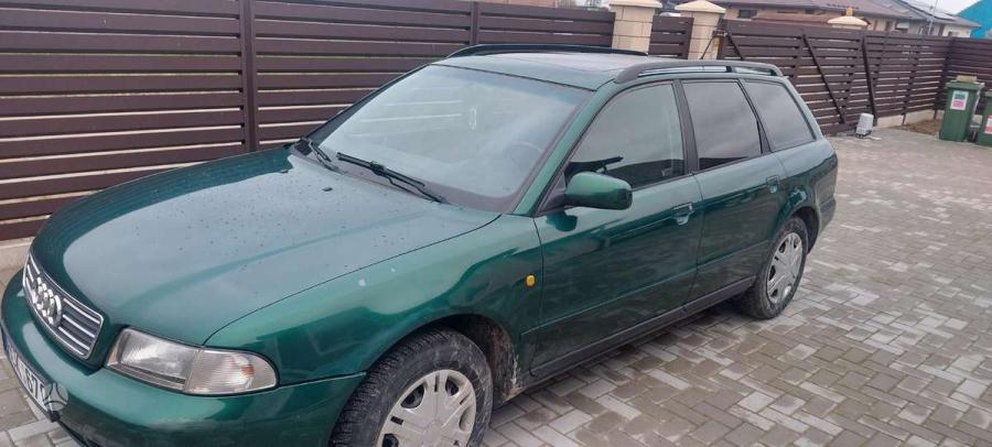 Zaļš Audi A4 1998 Kauņa, ar dzinēja tilpumu 1.90 L un nobraukumu 380 tūkst. km par 950 €, foto 2 vietnē AUTOMOTO.COM.LV