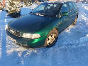 Green Audi A4 1999 in Ignalina, with an engine capacity of 1.90 L and mileage of 461 thousand km for 550 €, photo  on AUTOMOTO.COM.LV