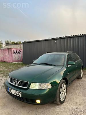 Zaļš Audi A4 1999 Jelgava, ar dzinēja tilpumu 2.50 L un nobraukumu 342 tūkst. km par 1450 €, foto 5 vietnē AUTOMOTO.COM.LV