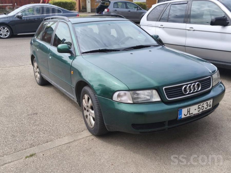 Zaļš Audi A4 1999 Daugavpils, ar dzinēja tilpumu 1.80 L un nobraukumu 336 tūkst. km par 850 €, foto 1 vietnē AUTOMOTO.COM.LV