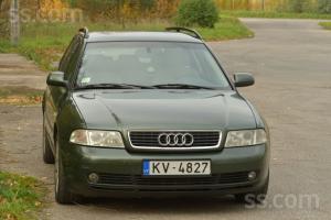 Green Audi A4 1999 in Riga, with an engine capacity of 1.90 L and mileage of 300 thousand km for 2000 €, photo  on AUTOMOTO.COM.LV