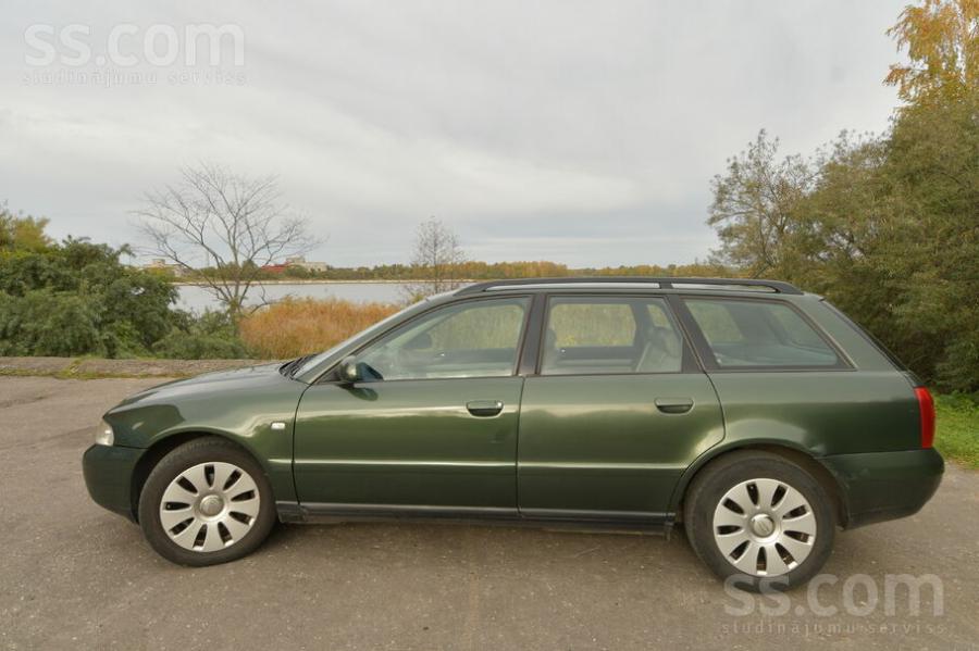 Zaļš Audi A4 1999 Rīga, ar dzinēja tilpumu 1.90 L un nobraukumu 300 tūkst. km par 2000 €, foto 8 vietnē AUTOMOTO.COM.LV