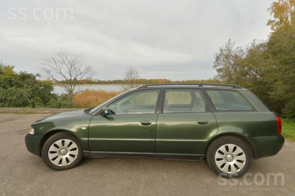 Zaļš Audi A4 1999 Rīga, ar dzinēja tilpumu 1.90 L un nobraukumu 300 tūkst. km par 2000 €, foto 8 vietnē AUTOMOTO.COM.LV