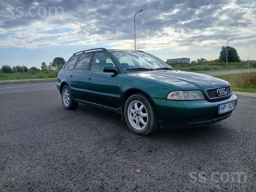 Zaļš Audi A4 1999 Jelgava, ar dzinēja tilpumu 1.90 L un nobraukumu 509 tūkst. km par 950 €, foto 5 vietnē AUTOMOTO.COM.LV