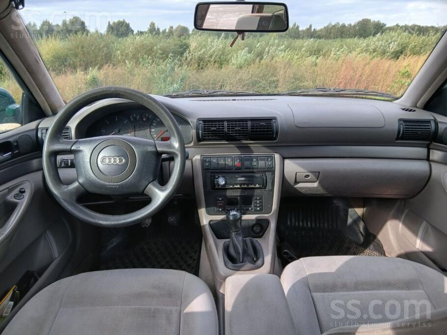 Zaļš Audi A4 1999 Jelgava, ar dzinēja tilpumu 1.90 L un nobraukumu 509 tūkst. km par 950 €, foto 6 vietnē AUTOMOTO.COM.LV