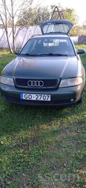 Zaļš Audi A4 1999 Daugavpils, ar dzinēja tilpumu 1.90 L un nobraukumu 382 tūkst. km par 900 €, foto  vietnē AUTOMOTO.COM.LV