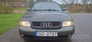Green Audi A4 1999 in Daugavpils, with an engine capacity of 1.90 L and mileage of 388 thousand km for 1050 €, photo 3 on AUTOMOTO.COM.LV