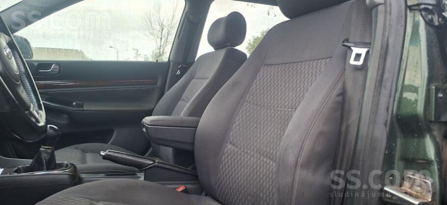 Green Audi A4 1999 in Daugavpils, with an engine capacity of 1.90 L and mileage of 388 thousand km for 1050 €, photo 18 on AUTOMOTO.COM.LV