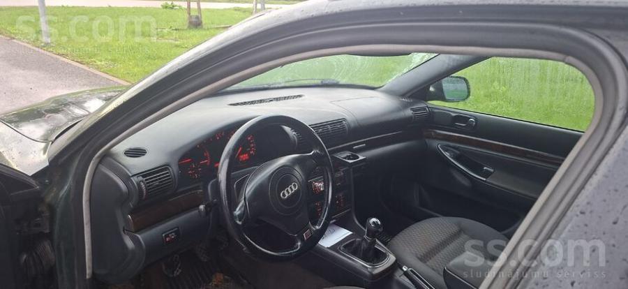 Green Audi A4 1999 in Daugavpils, with an engine capacity of 1.90 L and mileage of 388 thousand km for 1050 €, photo 19 on AUTOMOTO.COM.LV