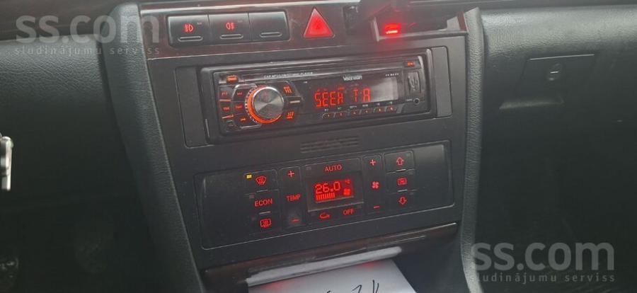 Green Audi A4 1999 in Daugavpils, with an engine capacity of 1.90 L and mileage of 388 thousand km for 1050 €, photo 21 on AUTOMOTO.COM.LV