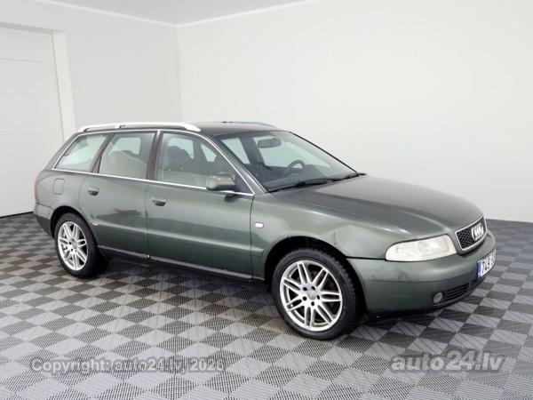 Green Audi A4 2000 in Tallinn, with an engine capacity of 1.90 L and mileage of 270 thousand km for 899 €, photo 1 on AUTOMOTO.COM.LV