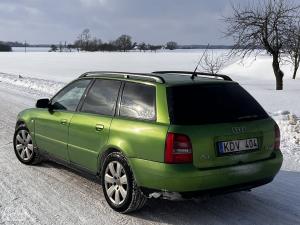 Green Audi A4 2000 in Ukmerge, with an engine capacity of 1.90 L and mileage of 430 thousand km for 2350 €, photo 4 on AUTOMOTO.COM.LV