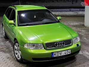 Green Audi A4 2000 in Ukmerge, with an engine capacity of 1.90 L and mileage of 430 thousand km for 2350 €, photo 5 on AUTOMOTO.COM.LV