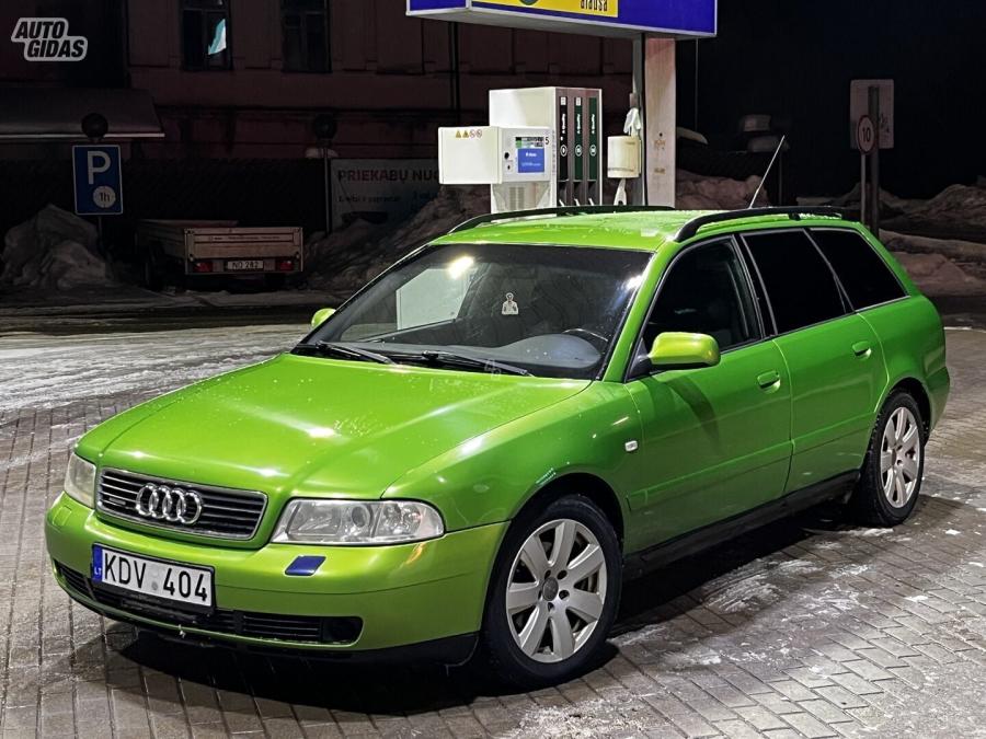 Green Audi A4 2000 in Ukmerge, with an engine capacity of 1.90 L and mileage of 430 thousand km for 2350 €, photo 10 on AUTOMOTO.COM.LV