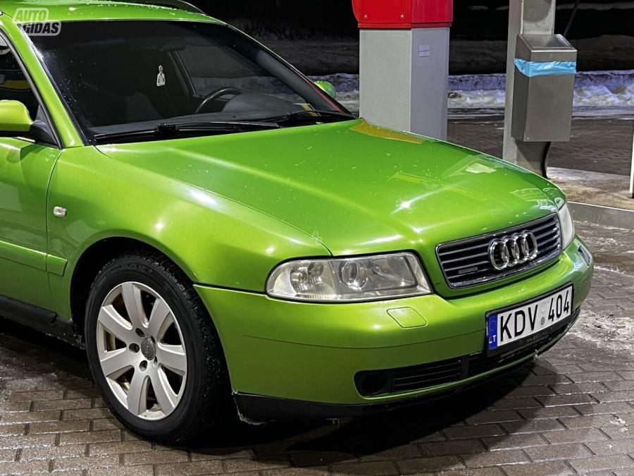 Green Audi A4 2000 in Ukmerge, with an engine capacity of 1.90 L and mileage of 430 thousand km for 2350 €, photo 16 on AUTOMOTO.COM.LV