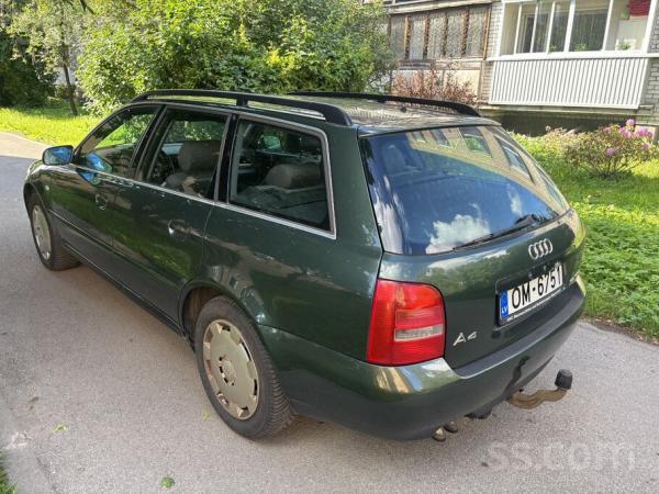 Green Audi A4 2000 in Riga, with an engine capacity of 1.90 L and mileage of 391 thousand km for 2690 €, photo 6 on AUTOMOTO.COM.LV
