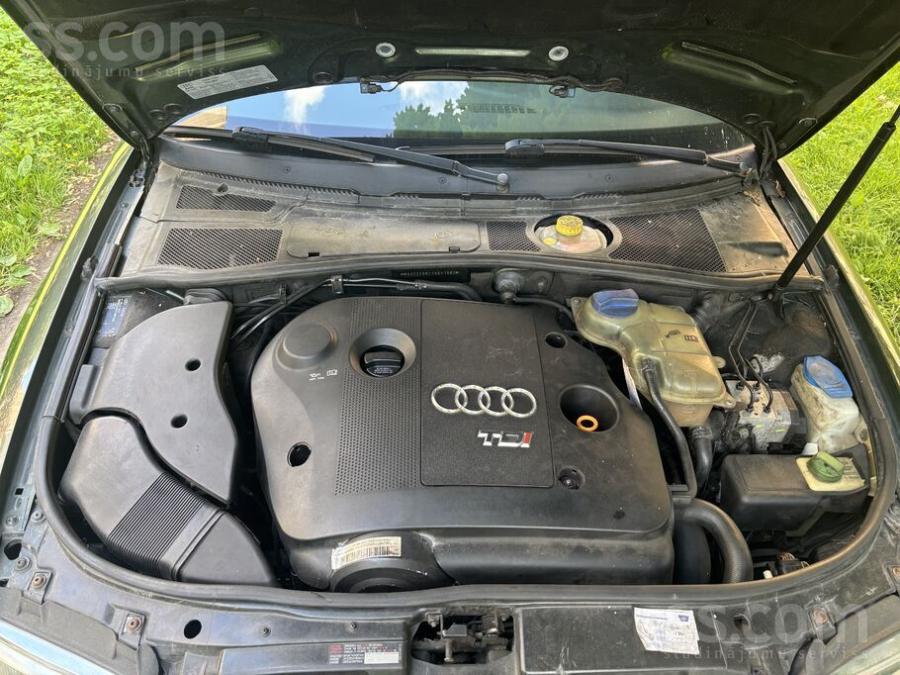 Green Audi A4 2000 in Riga, with an engine capacity of 1.90 L and mileage of 391 thousand km for 2690 €, photo 18 on AUTOMOTO.COM.LV