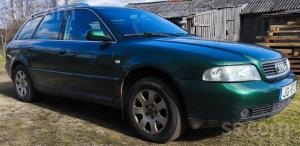 Zaļš Audi A4 2000 Rēzekne, ar dzinēja tilpumu 1.90 L un nobraukumu 425 tūkst. km par 650 €, foto 3 vietnē AUTOMOTO.COM.LV