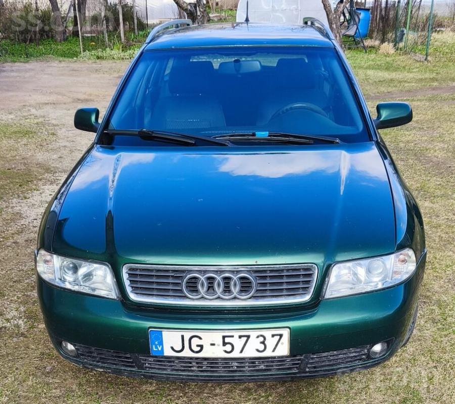 Zaļš Audi A4 2000 Rēzekne, ar dzinēja tilpumu 1.90 L un nobraukumu 425 tūkst. km par 650 €, foto 4 vietnē AUTOMOTO.COM.LV