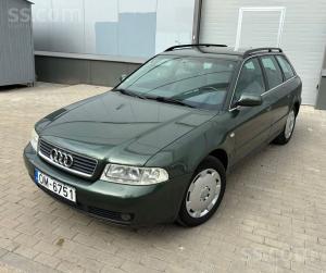 Zaļš Audi A4 2000 Rīga, ar dzinēja tilpumu 1.90 L un nobraukumu 391 tūkst. km par 2650 €, foto  vietnē AUTOMOTO.COM.LV