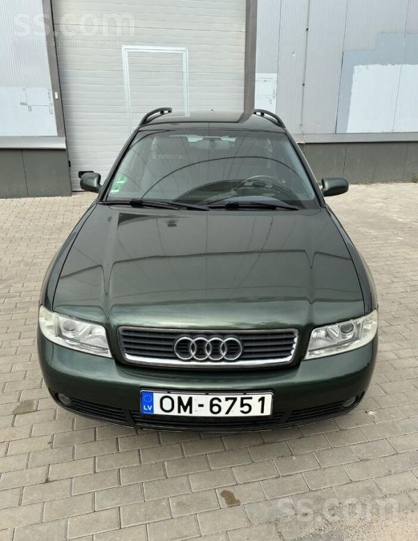 Zaļš Audi A4 2000 Rīga, ar dzinēja tilpumu 1.90 L un nobraukumu 391 tūkst. km par 2650 €, foto 3 vietnē AUTOMOTO.COM.LV