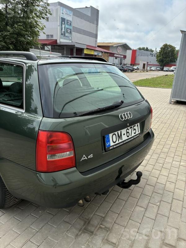 Зеленый Ауди А4 2000 в Рига, объемом двигателя 1.90 л и пробегом 391 тыс. км за 2650 €, фото 7 на AUTOMOTO.COM.LV
