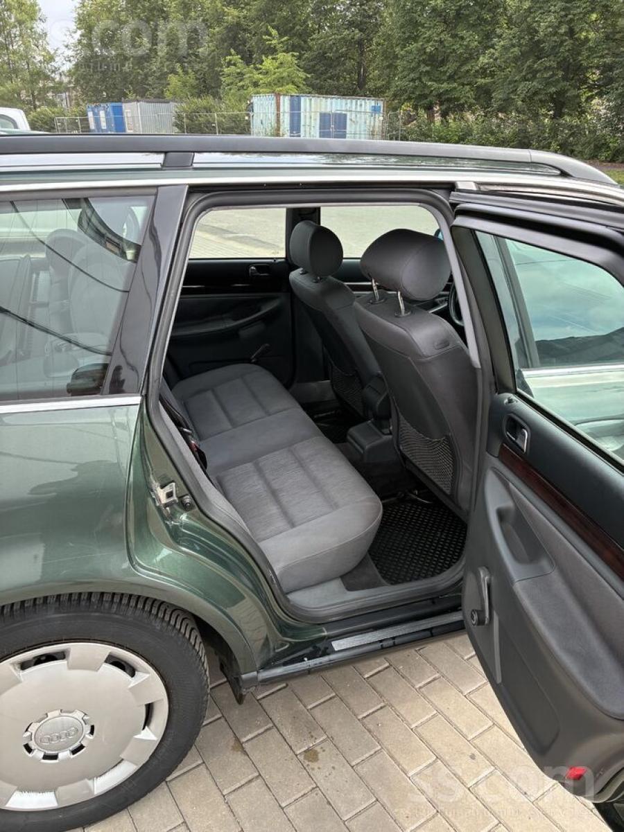 Zaļš Audi A4 2000 Rīga, ar dzinēja tilpumu 1.90 L un nobraukumu 391 tūkst. km par 2650 €, foto 25 vietnē AUTOMOTO.COM.LV
