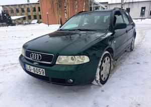 Green Audi A4 2001 in Jekabpils, with an engine capacity of 1.80 L and mileage of 249 thousand km for 1350 €, photo 8 on AUTOMOTO.COM.LV
