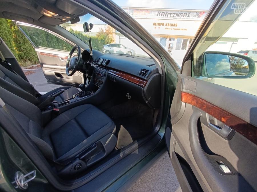 Zaļš Audi A4 2001 Alīta, ar dzinēja tilpumu 1.90 L un nobraukumu 386 tūkst. km par 840 €, foto 14 vietnē AUTOMOTO.COM.LV