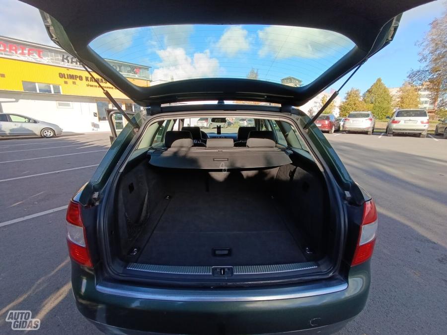 Zaļš Audi A4 2001 Alīta, ar dzinēja tilpumu 1.90 L un nobraukumu 386 tūkst. km par 840 €, foto 15 vietnē AUTOMOTO.COM.LV