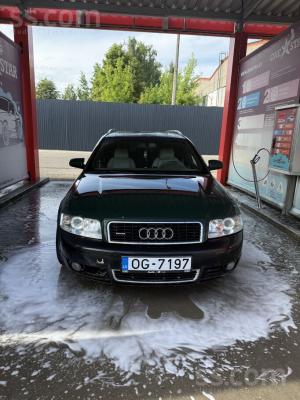 Zaļš Audi A4 2002 Daugavpils, ar dzinēja tilpumu 2.50 L un nobraukumu 440 tūkst. km par 1400 €, foto  vietnē AUTOMOTO.COM.LV