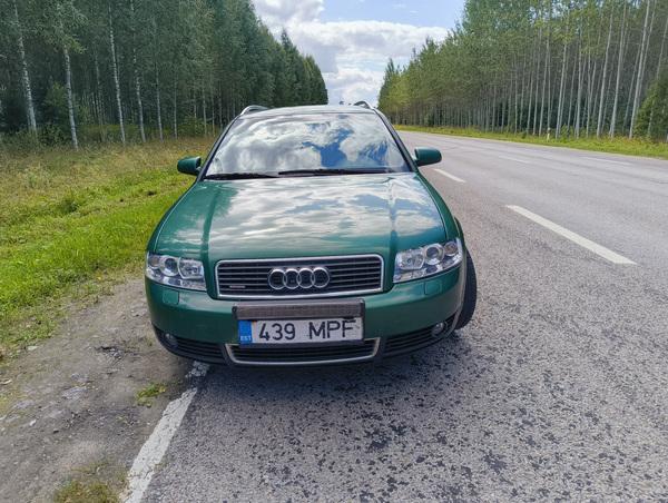 Green Audi A4 2002 in Viljandi, with an engine capacity of 3.00 L and mileage of 325 thousand km for 1650 €, photo 2 on AUTOMOTO.COM.LV