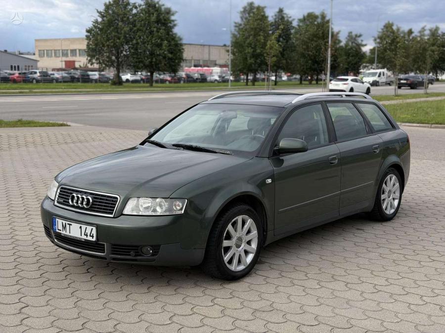 Zaļš Audi A4 2002 Šauļi, ar dzinēja tilpumu 1.90 L un nobraukumu 420 tūkst. km par 2500 €, foto 3 vietnē AUTOMOTO.COM.LV
