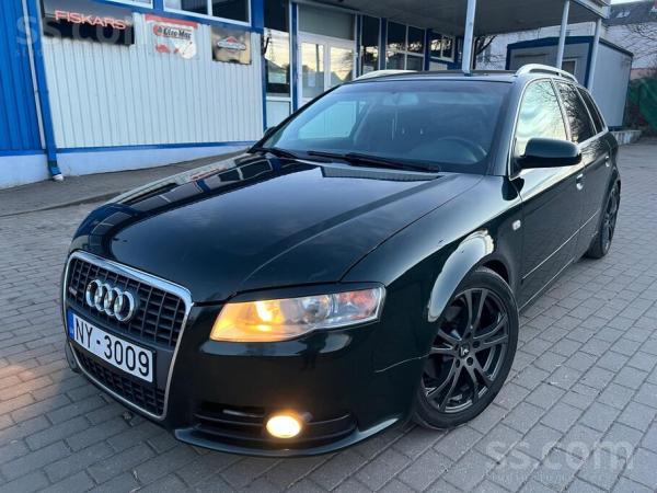 Zaļš Audi A4 2006 Ludza, ar dzinēja tilpumu 1.90 L un nobraukumu 336 tūkst. km par 3990 €, foto 1 vietnē AUTOMOTO.COM.LV