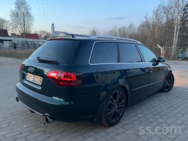 Zaļš Audi A4 2006 Ludza, ar dzinēja tilpumu 1.90 L un nobraukumu 336 tūkst. km par 3990 €, foto 6 vietnē AUTOMOTO.COM.LV