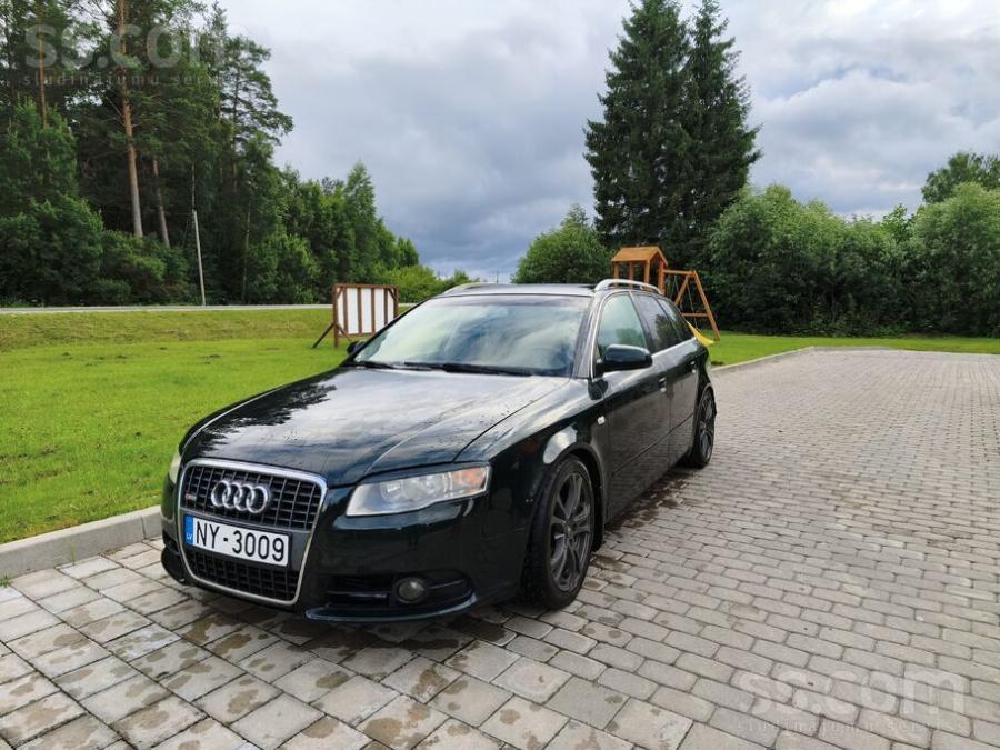 Green Audi A4 2006 in Madona, with an engine capacity of 1.90 L and mileage of 339 thousand km for 3590 €, photo 1 on AUTOMOTO.COM.LV