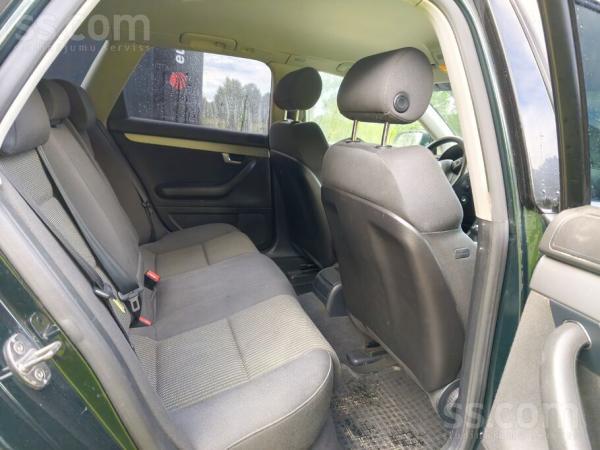Zaļš Audi A4 2006 Madona, ar dzinēja tilpumu 1.90 L un nobraukumu 339 tūkst. km par 3590 €, foto 8 vietnē AUTOMOTO.COM.LV