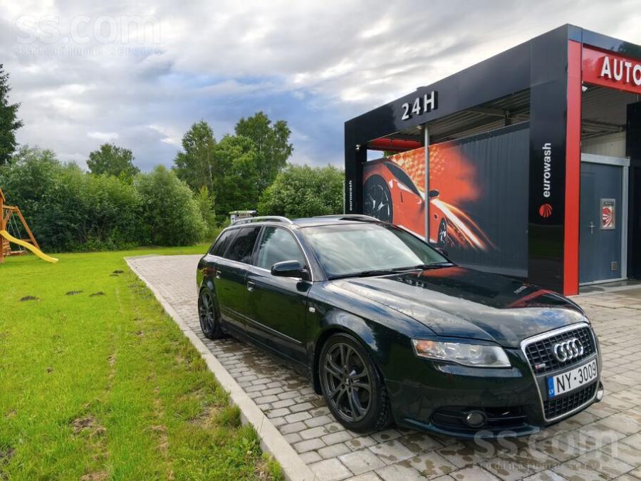 Green Audi A4 2006 in Madona, with an engine capacity of 1.90 L and mileage of 339 thousand km for 3590 €, photo 13 on AUTOMOTO.COM.LV