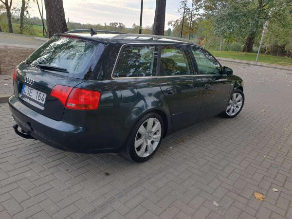 Green Audi A4 2006 in Vilkaviskis, with an engine capacity of 1.99 L and mileage of 360 thousand km for 1750 €, photo 6 on AUTOMOTO.COM.LV