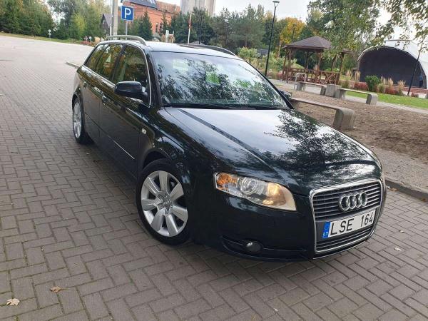Green Audi A4 2006 in Vilkaviskis, with an engine capacity of 1.99 L and mileage of 360 thousand km for 1750 €, photo 7 on AUTOMOTO.COM.LV