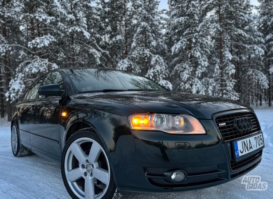 Green Audi A4 2007 in Kaunas, with an engine capacity of 2.00 L and mileage of 350 thousand km for 3650 €, photo 5 on AUTOMOTO.COM.LV