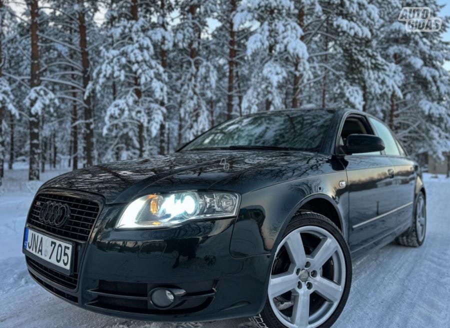 Green Audi A4 2007 in Kaunas, with an engine capacity of 2.00 L and mileage of 350 thousand km for 3650 €, photo 7 on AUTOMOTO.COM.LV