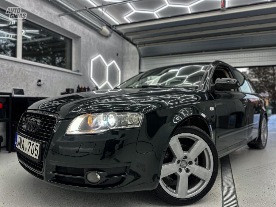 Green Audi A4 2007 in Kaunas, with an engine capacity of 2.00 L and mileage of 350 thousand km for 3650 €, photo 12 on AUTOMOTO.COM.LV