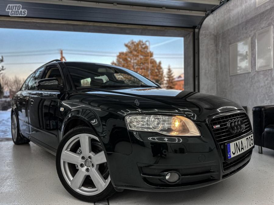Green Audi A4 2007 in Kaunas, with an engine capacity of 2.00 L and mileage of 350 thousand km for 3650 €, photo 14 on AUTOMOTO.COM.LV