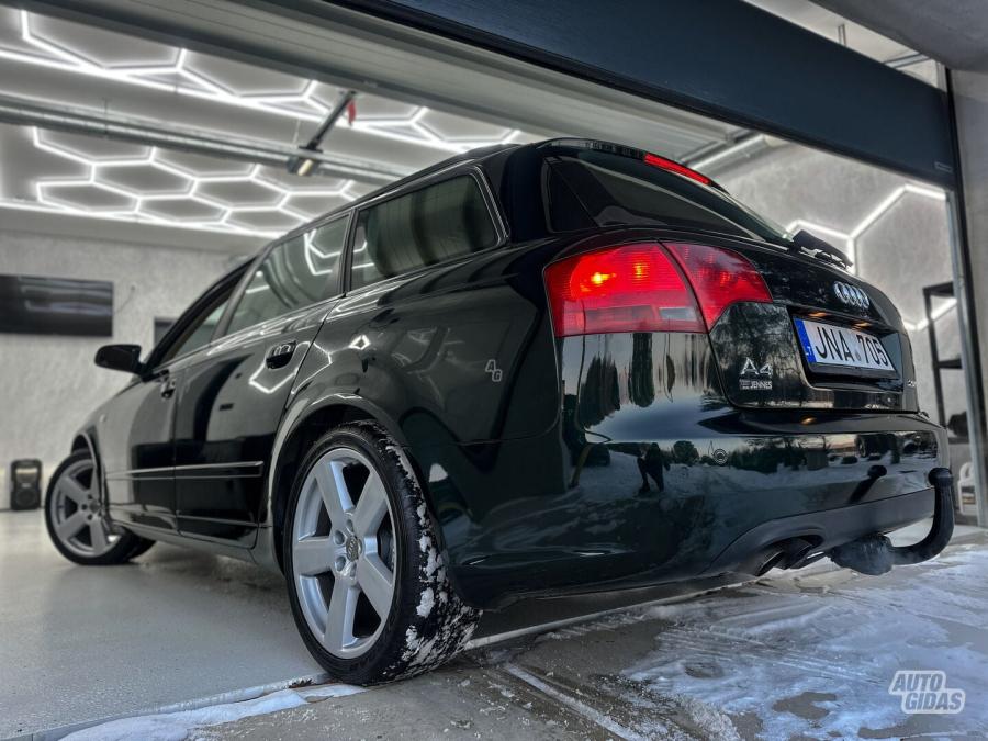 Green Audi A4 2007 in Kaunas, with an engine capacity of 2.00 L and mileage of 350 thousand km for 3650 €, photo 15 on AUTOMOTO.COM.LV