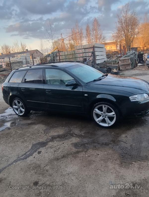 Green Audi A4 2008 in Voru, with an engine capacity of 2.00 L and mileage of 425 thousand km for 1299 €, photo 1 on AUTOMOTO.COM.LV