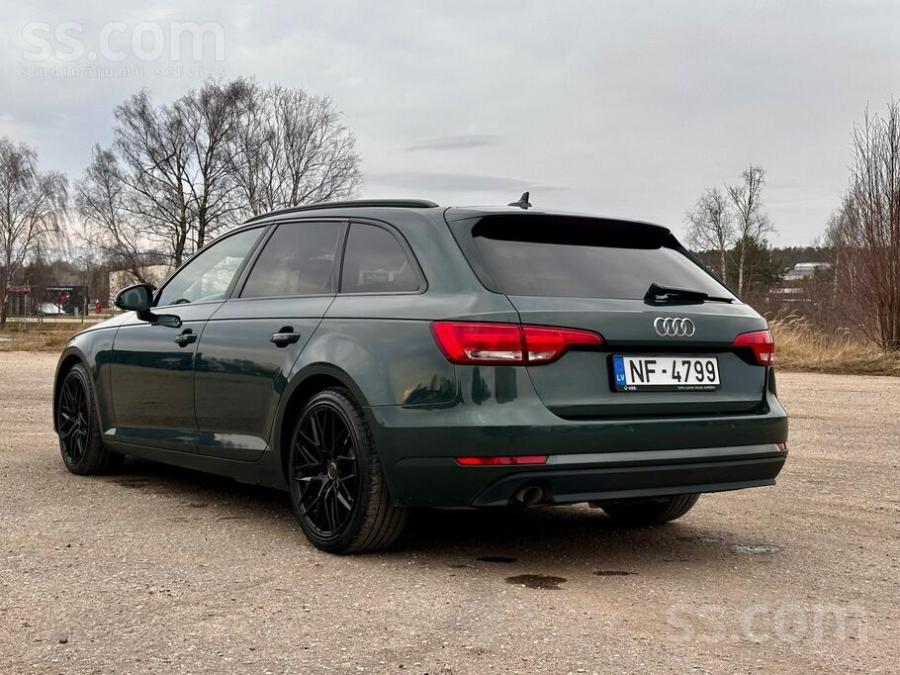 Zaļš Audi A4 2017 Tukums, ar dzinēja tilpumu 2.00 L un nobraukumu 288 tūkst. km par 13499 €, foto 4 vietnē AUTOMOTO.COM.LV