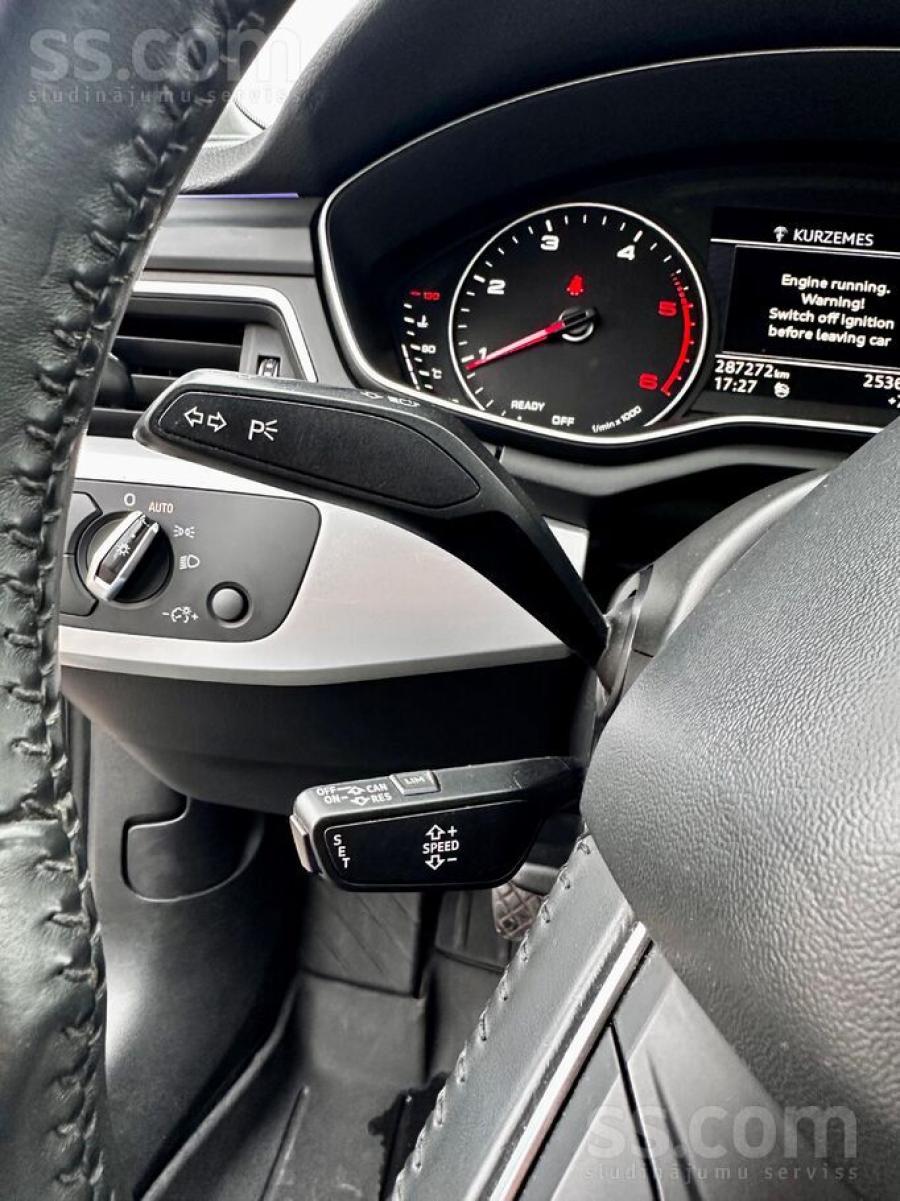 Zaļš Audi A4 2017 Tukums, ar dzinēja tilpumu 2.00 L un nobraukumu 288 tūkst. km par 13499 €, foto 12 vietnē AUTOMOTO.COM.LV